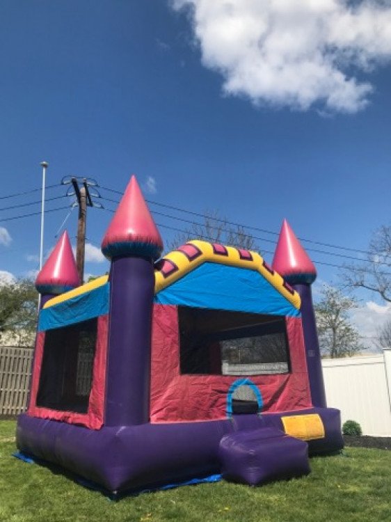 Pink Purple Castle - Royal Party Rentals Turnersville NJ